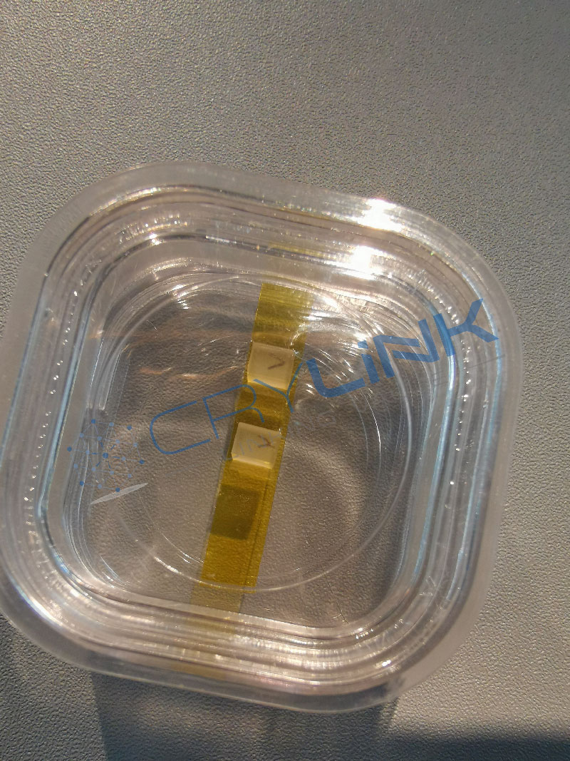 Yb:CaF2晶体案例（一）- 3*3*4 mm _BBO晶体_Nd YAG 晶体_Nd YVO4 晶体_隔离器-芯飞睿