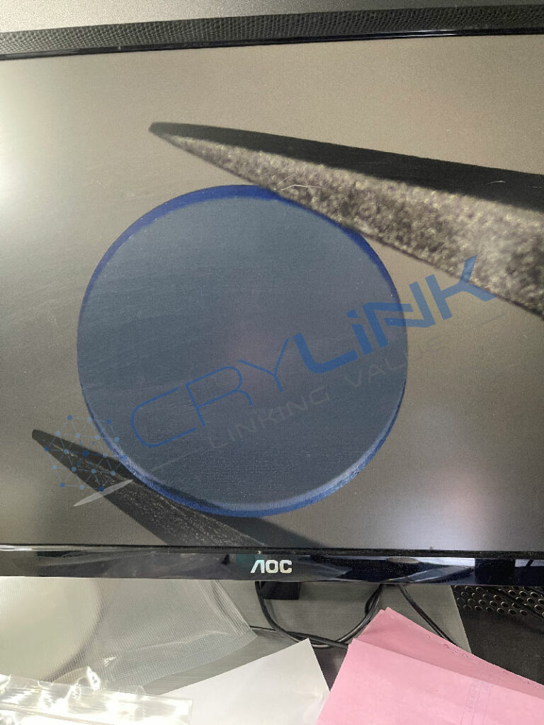 Co:Spinel（钴尖晶石）案例（七）- φ6*1.07mm _BBO晶体_Nd YAG 晶体_Nd YVO4 晶体_隔离器-芯飞睿